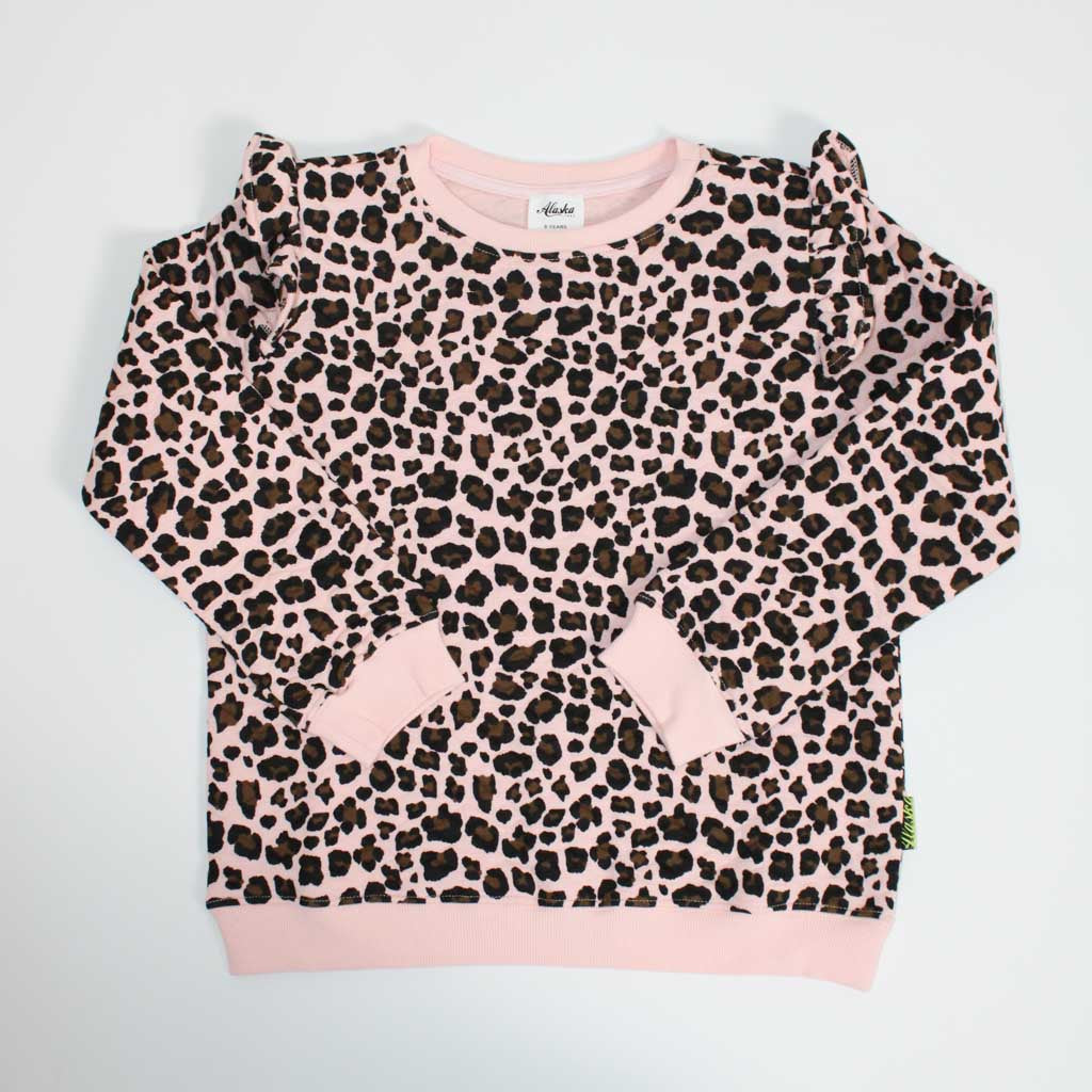 Willow Sweater Pink Leopard – Alaska Basics